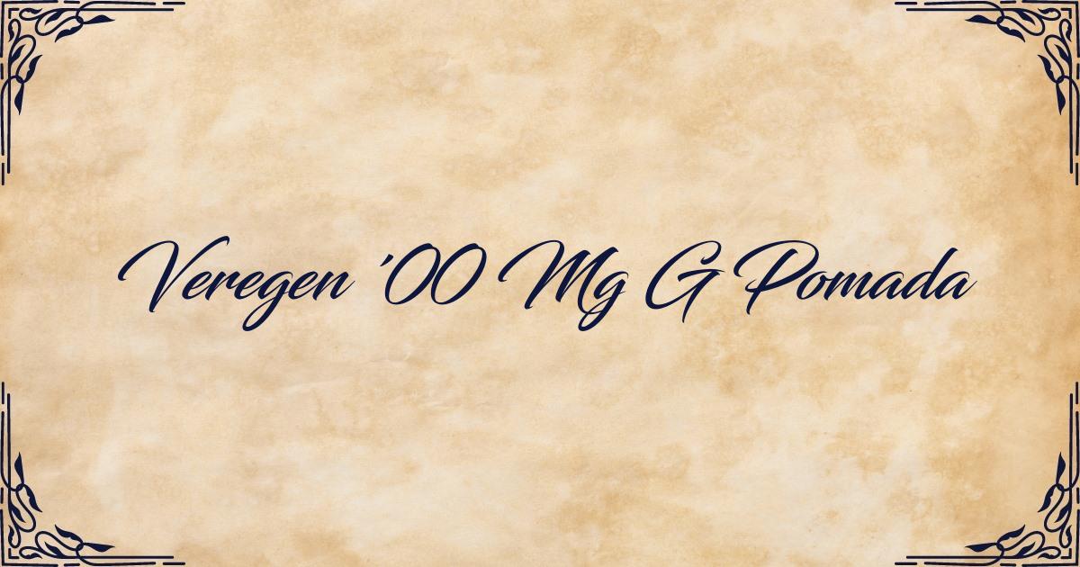 Veregen 100 Mg G Pomada: Información Completa sobre Contraindicaciones ...