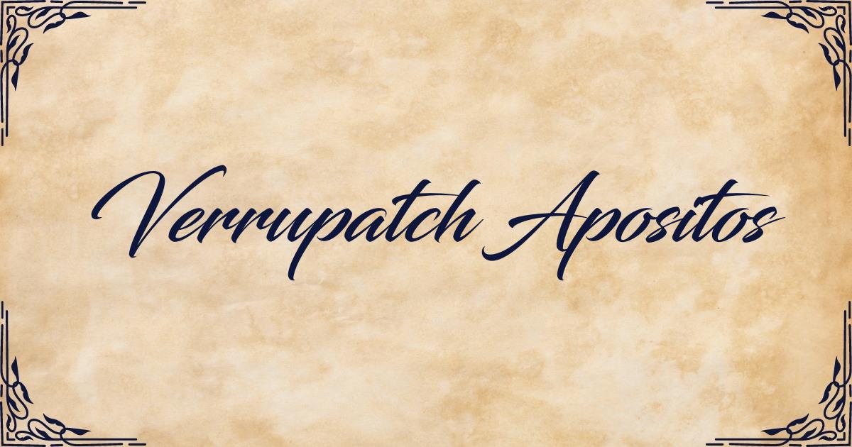 Verrupatch Apositos: Información Completa sobre Contraindicaciones ...